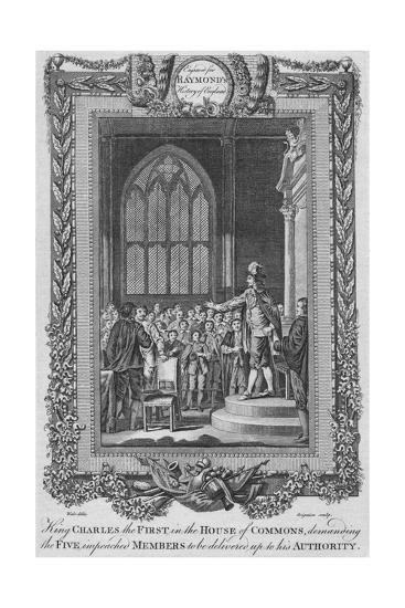 ''King Charles the First in the House of Commons', c1787' Giclee Print ...