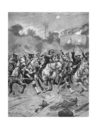 'WW1 - Battle of St Quentin 1914' Giclee Print - Richard Caton II ...