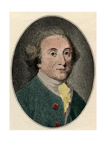 'Portrait of William Whitehead (English poet) (1715-1785)' Giclee Print ...