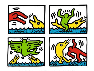 'Pop Shop V' Prints - Keith Haring | AllPosters.com