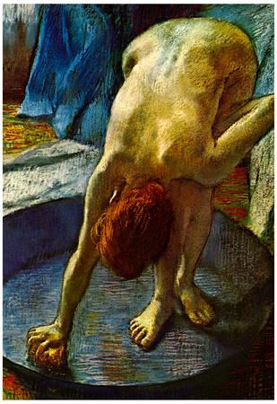 'Edgar Degas The Tub Art Poster' Poster | AllPosters.com