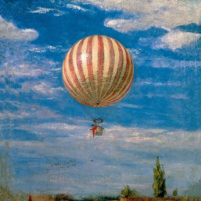 'Hot Air Balloon' Giclee Print - Pal Szinyei Merse | AllPosters.com