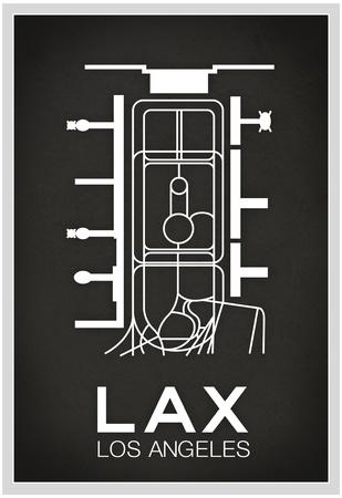 LAX Los Angeles Airport | AllPosters.com