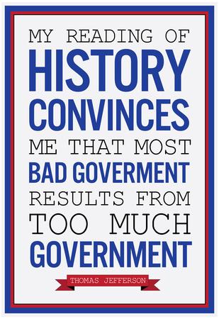 Too Much Government Thomas Jefferson Print | AllPosters.com