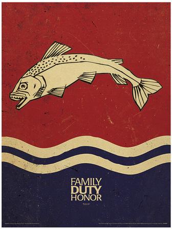'Game of Thrones - Tully' Prints | AllPosters.com