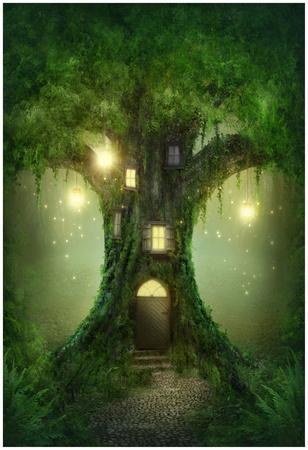 Fantasy Tree House Prints - egal | AllPosters.com