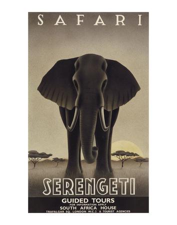 'Serengeti' Prints - Steve Forney | AllPosters.com