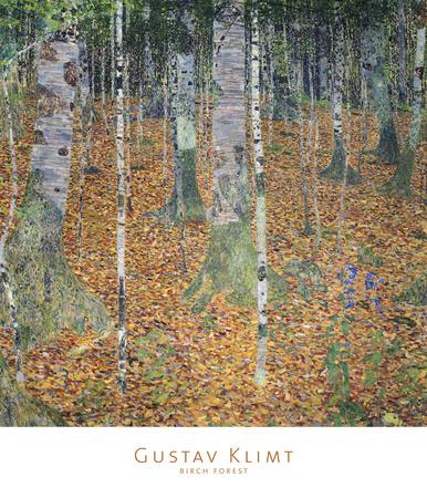 'Birch Forest, 1903' Prints - Gustav Klimt | AllPosters.com