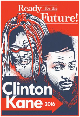 Clinton Kane 2016 (Red, White, & Blue Signboard) | AllPosters.com