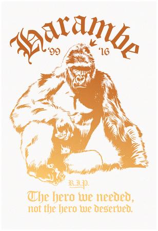 Harambe The Hero | AllPosters.com