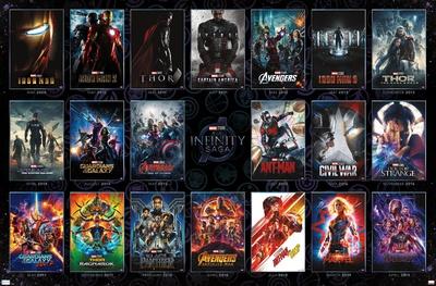 'Marvel Avengers: The Infinity Saga - One Sheet Grid' Print - Trends ...