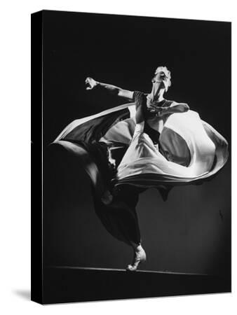 'Choreographer Martha Graham Performing Some of Her Own Work at Mili ...
