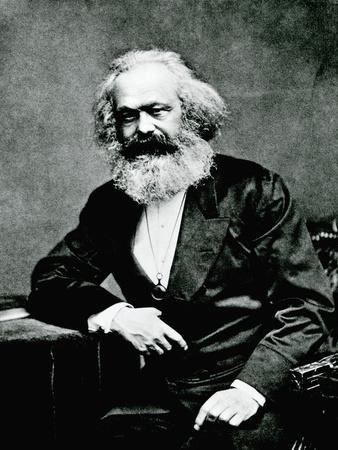 Portrait of Karl Marx Photographic Print | AllPosters.com