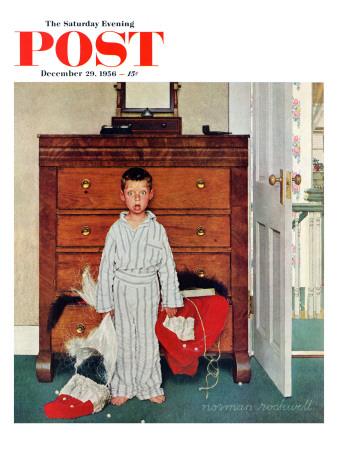 '"Truth about Santa" or "Discovery" Saturday Evening Post Cover ...