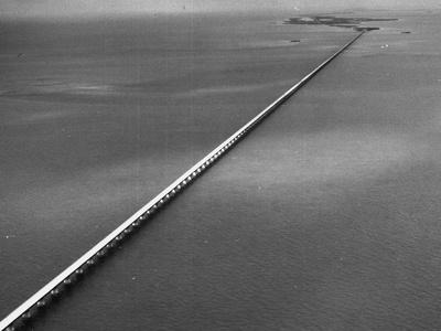 'Long Low Key West Bridge Which Connects Key West with Other Florida ...