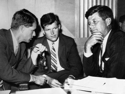 Three Kennedy Brothers at Rackets Hearing Photo | AllPosters.com