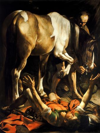 The Conversion of St. Paul, 1601 Giclee Print - Caravaggio Michelangelo ...