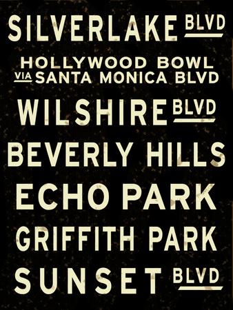 'Los Angeles Sign' Prints | AllPosters.com
