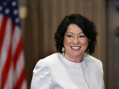 Sonia Sotomayor Arrives to Be Sworn in as First Hispanic and Third ...