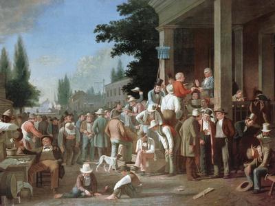 Country Election Giclee Print - George Caleb Bingham | AllPosters.com