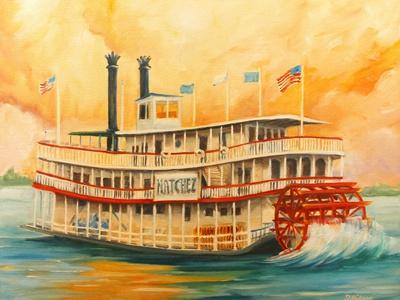 'The Natchez Riverboat' Posters - Diane Millsap | AllPosters.com