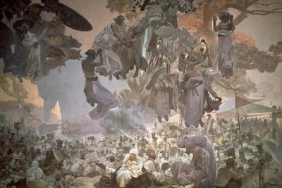'Svantovit Festival on the Island of Rugen, from the 'Slav Epic', 1912 ...