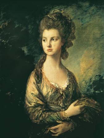 'The Hon. Mrs. Thomas Graham' Posters - Thomas Gainsborough ...