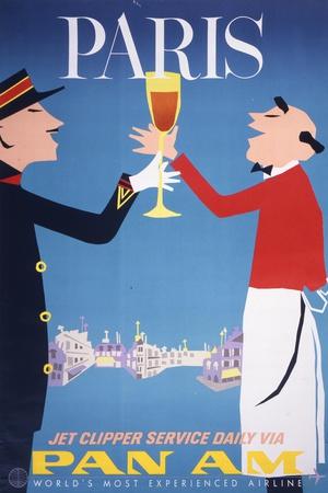 Pan Am - Paris | AllPosters.com