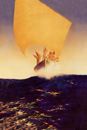 'Sinbad and His Seven Brothers' Prints - Maxfield Parrish | AllPosters.com