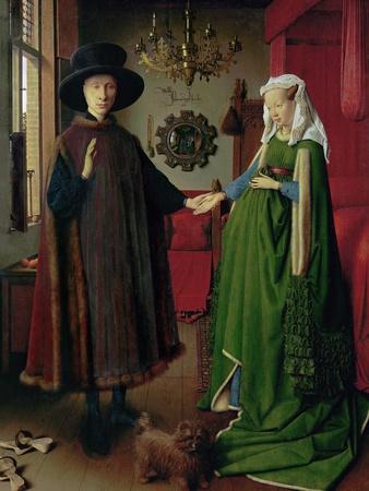 Portrait of Giovanni Arnolfini and his Wife, c.1434 Giclee Print - Jan ...