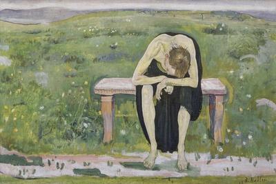 'Disappointed. (Young Man) 1891' Giclee Print - Ferdinand Hodler ...