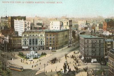 'Campus Martius, Detroit, Michigan' Prints | AllPosters.com
