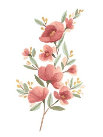 Wildflower Sprig III Prints - June Erica Vess | AllPosters.com