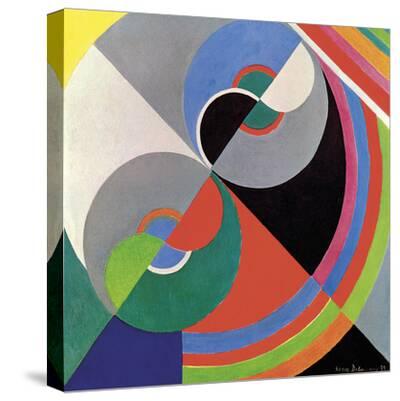 'Rhythm Colour no. 1076, 1939' Stretched Canvas Print - Sonia Delaunay ...